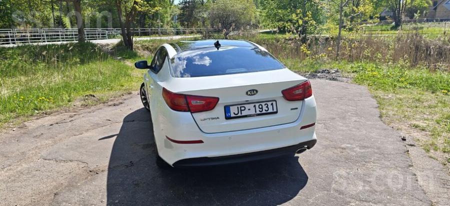 Balts Kia Optima 2014 Rīga, ar dzinēja tilpumu 1.60 L un nobraukumu 195 tūkst. km par 8800 €, foto 4 vietnē AUTOMOTO.COM.LV