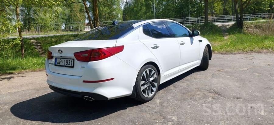 Balts Kia Optima 2014 Rīga, ar dzinēja tilpumu 1.60 L un nobraukumu 195 tūkst. km par 8800 €, foto 5 vietnē AUTOMOTO.COM.LV