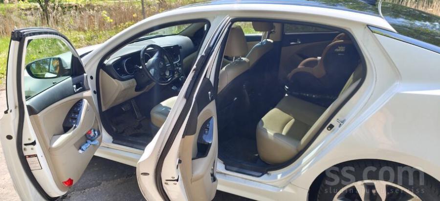 Balts Kia Optima 2014 Rīga, ar dzinēja tilpumu 1.60 L un nobraukumu 195 tūkst. km par 8800 €, foto 6 vietnē AUTOMOTO.COM.LV