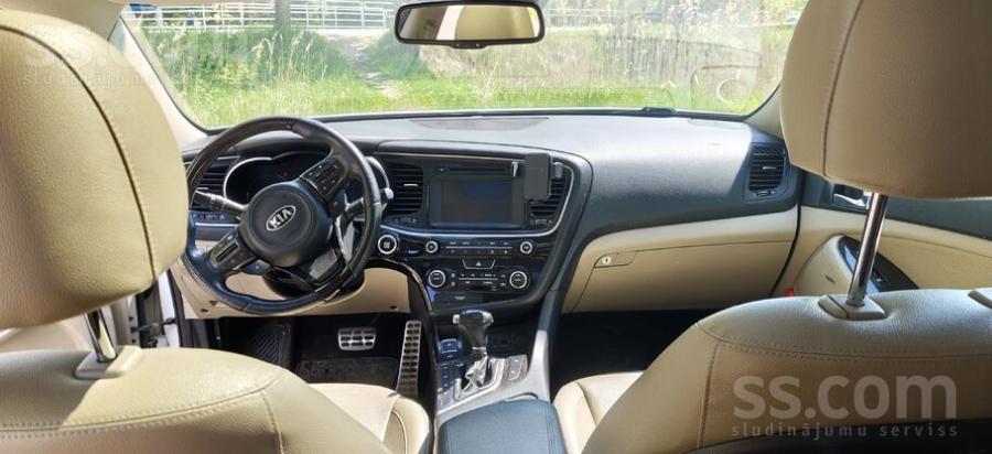 Balts Kia Optima 2014 Rīga, ar dzinēja tilpumu 1.60 L un nobraukumu 195 tūkst. km par 8800 €, foto 8 vietnē AUTOMOTO.COM.LV