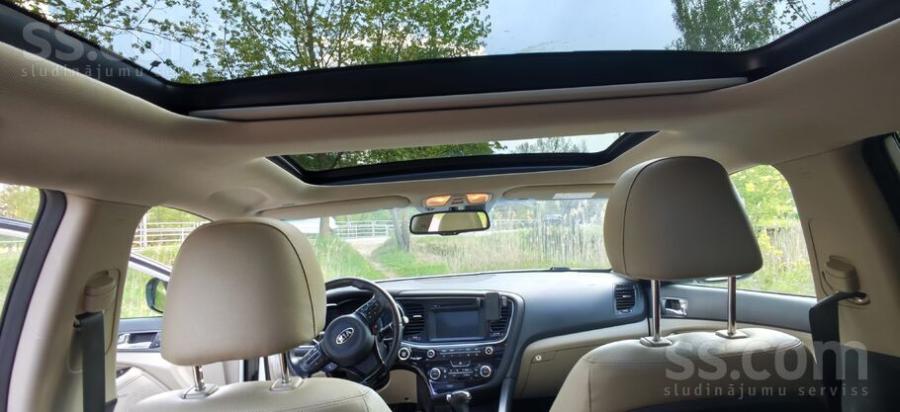 Balts Kia Optima 2014 Rīga, ar dzinēja tilpumu 1.60 L un nobraukumu 195 tūkst. km par 8800 €, foto 11 vietnē AUTOMOTO.COM.LV