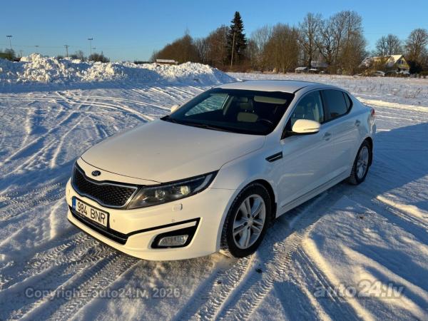 White Kia Optima 2015 in Tartu, with an engine capacity of 1.70 L and mileage of 220 thousand km for 6999 €, photo 1 on AUTOMOTO.COM.LV