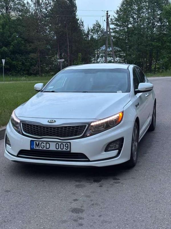 Balts Kia Optima 2015 Viļņa, ar dzinēja tilpumu 2.36 L un nobraukumu 260 tūkst. km par 7900 €, foto 2 vietnē AUTOMOTO.COM.LV
