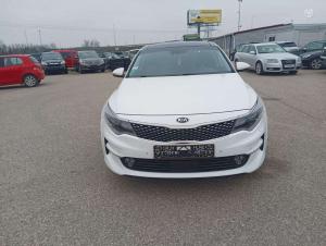 White Kia Optima 2016 in Marijampole, with an engine capacity of 1.70 L and mileage of 222 thousand km for 7990 €, photo  on AUTOMOTO.COM.LV