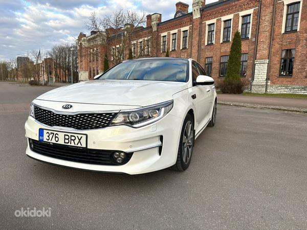 White Kia Optima 2016 in Tallinn, with an engine capacity of 0.00 L and mileage of 187 thousand km for 11500 €, photo 1 on AUTOMOTO.COM.LV