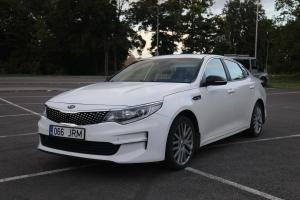 Balts Kia Optima 2016 Narva, ar dzinēja tilpumu 1.70 L un nobraukumu 255 tūkst. km par 7500 €, foto  vietnē AUTOMOTO.COM.LV