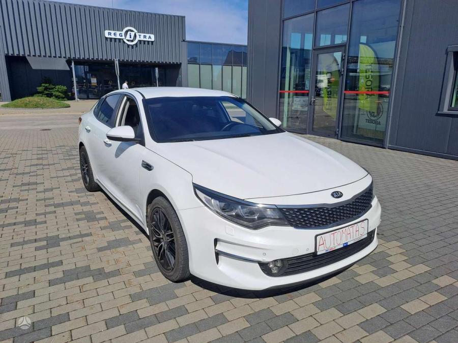 Balts Kia Optima 2017 Šauļi, ar dzinēja tilpumu 1.70 L un nobraukumu 230 tūkst. km par 8300 €, foto 1 vietnē AUTOMOTO.COM.LV