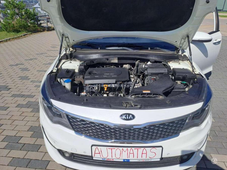 Balts Kia Optima 2017 Šauļi, ar dzinēja tilpumu 1.70 L un nobraukumu 230 tūkst. km par 8300 €, foto 22 vietnē AUTOMOTO.COM.LV