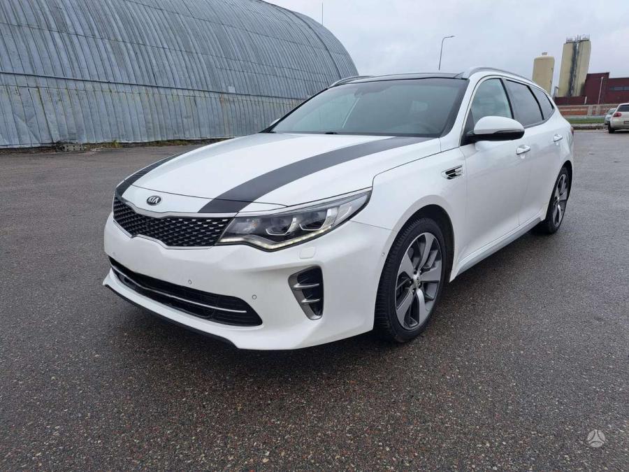 Balts Kia Optima 2017 Kauņa, ar dzinēja tilpumu 1.69 L un nobraukumu 181 tūkst. km par 9999 €, foto 1 vietnē AUTOMOTO.COM.LV