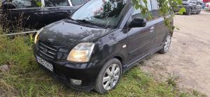 Black Kia Picanto 2006 in Vilnius, with an engine capacity of 1.09 L and mileage of 150 thousand km for 430 €, photo  on AUTOMOTO.COM.LV