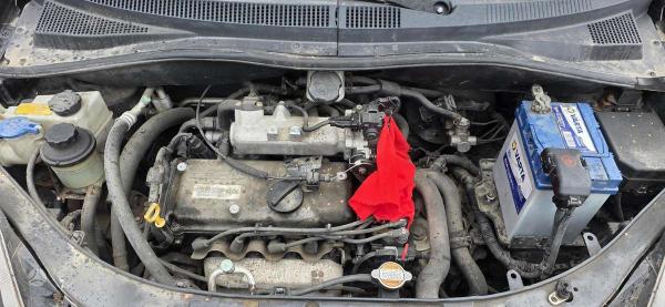 Black Kia Picanto 2006 in Vilnius, with an engine capacity of 1.09 L and mileage of 150 thousand km for 430 €, photo 8 on AUTOMOTO.COM.LV