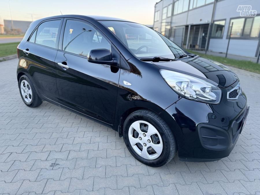 Black Kia Picanto 2012 in Kaunas, with an engine capacity of 1.20 L and mileage of 102 thousand km for 3500 €, photo 6 on AUTOMOTO.COM.LV