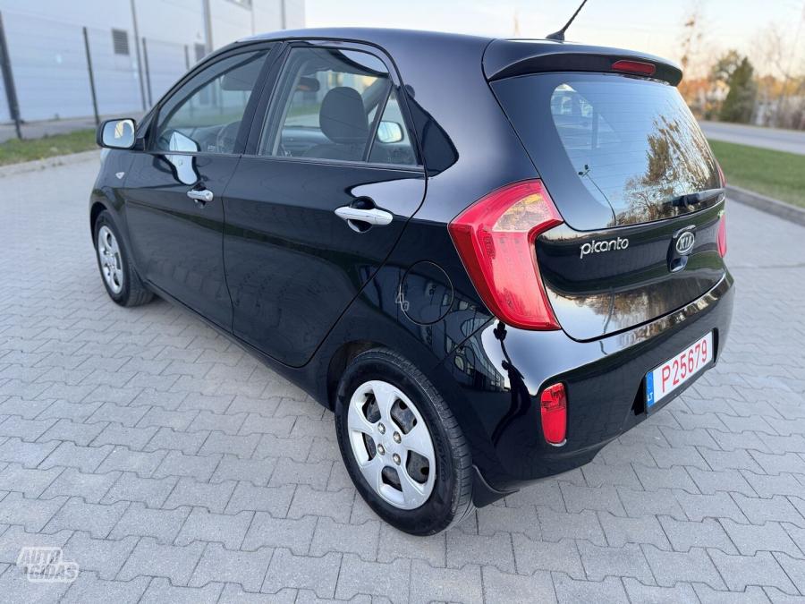 Black Kia Picanto 2012 in Kaunas, with an engine capacity of 1.20 L and mileage of 102 thousand km for 3500 €, photo 8 on AUTOMOTO.COM.LV