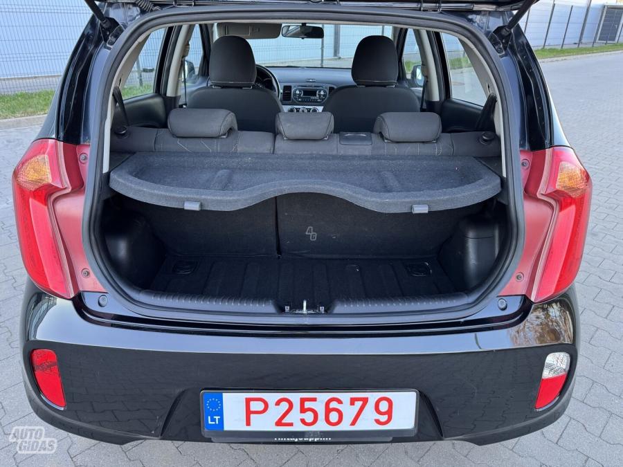 Black Kia Picanto 2012 in Kaunas, with an engine capacity of 1.20 L and mileage of 102 thousand km for 3500 €, photo 32 on AUTOMOTO.COM.LV