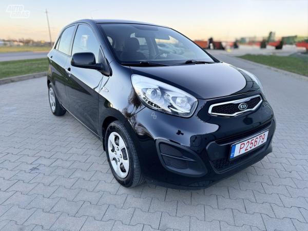 Black Kia Picanto 2012 in Kaunas, with an engine capacity of 1.20 L and mileage of 102 thousand km for 3499 €, photo 1 on AUTOMOTO.COM.LV