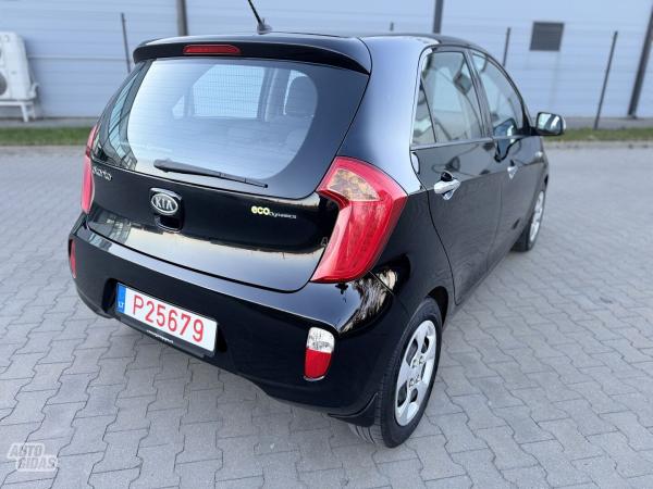 Black Kia Picanto 2012 in Kaunas, with an engine capacity of 1.20 L and mileage of 102 thousand km for 3499 €, photo 8 on AUTOMOTO.COM.LV