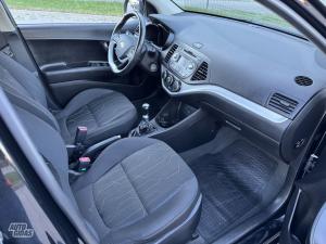 Melns Kia Picanto 2012 Kauņa, ar dzinēja tilpumu 1.20 L un nobraukumu 102 tūkst. km par 3499 €, foto 13 vietnē AUTOMOTO.COM.LV