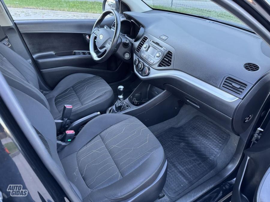 Melns Kia Picanto 2012 Kauņa, ar dzinēja tilpumu 1.20 L un nobraukumu 102 tūkst. km par 3499 €, foto 13 vietnē AUTOMOTO.COM.LV