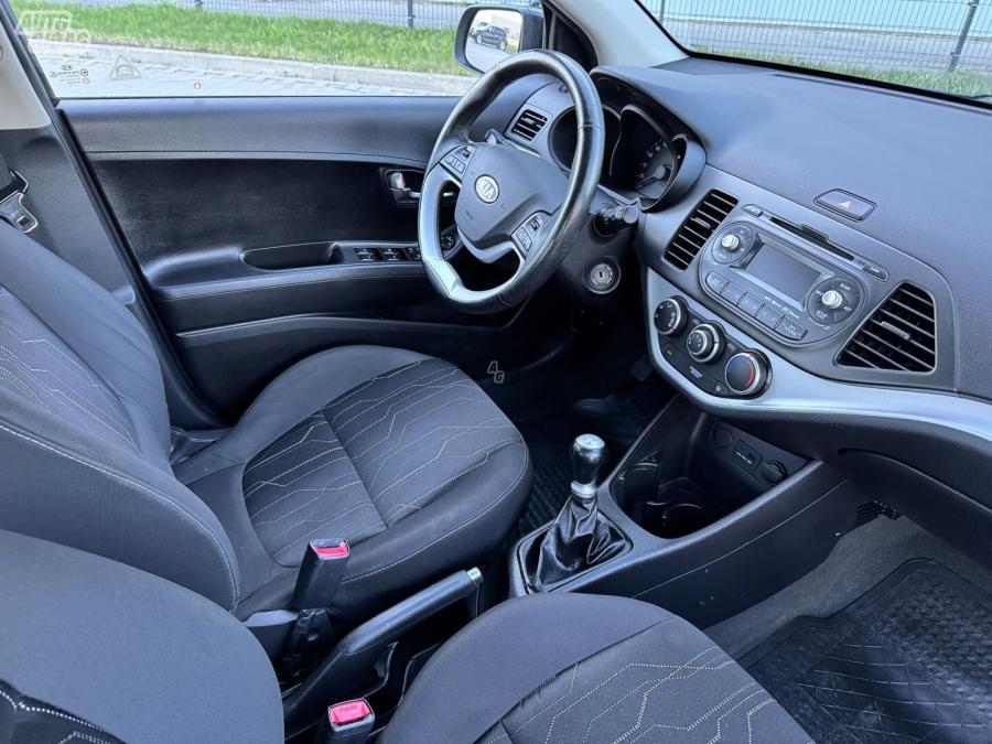 Melns Kia Picanto 2012 Kauņa, ar dzinēja tilpumu 1.20 L un nobraukumu 102 tūkst. km par 3499 €, foto 16 vietnē AUTOMOTO.COM.LV