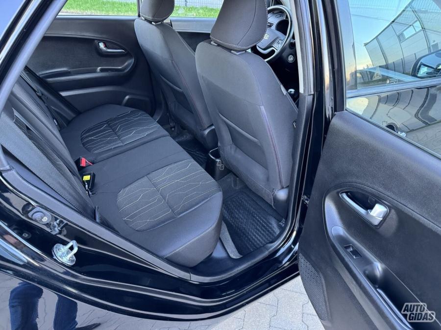 Melns Kia Picanto 2012 Kauņa, ar dzinēja tilpumu 1.20 L un nobraukumu 102 tūkst. km par 3499 €, foto 22 vietnē AUTOMOTO.COM.LV
