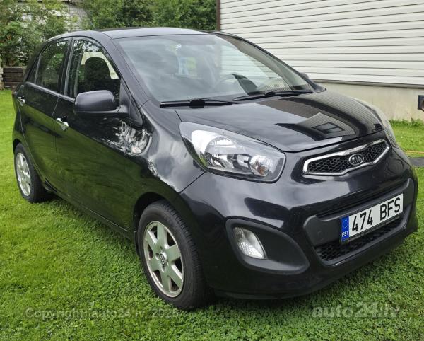 Melns Kia Picanto 2012 Jehvi, ar dzinēja tilpumu 1.20 L un nobraukumu 186 tūkst. km par 4000 €, foto 1 vietnē AUTOMOTO.COM.LV