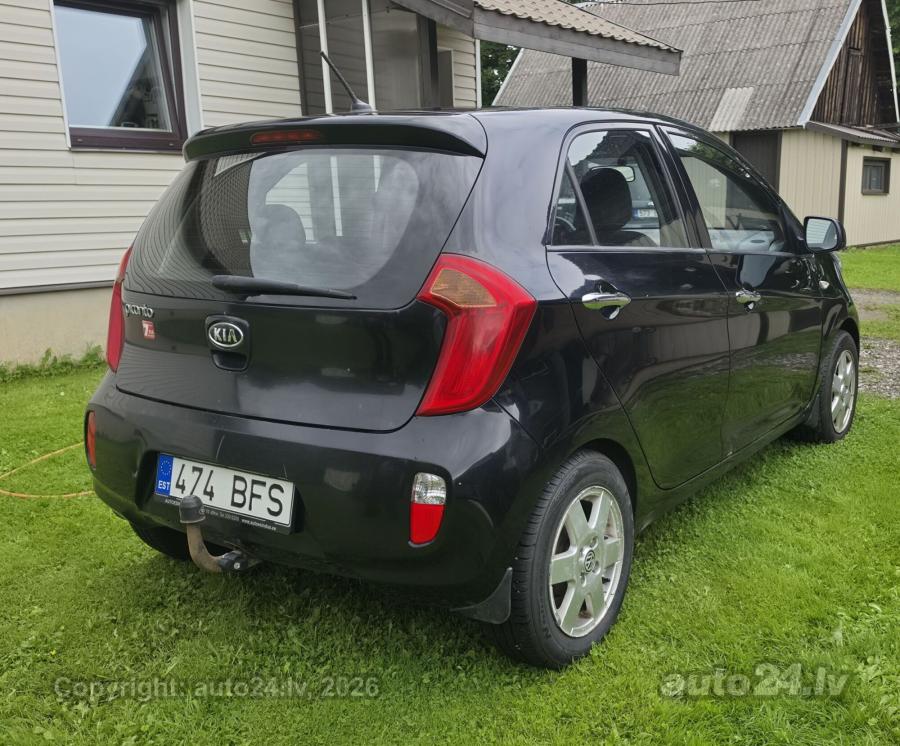 Melns Kia Picanto 2012 Jehvi, ar dzinēja tilpumu 1.20 L un nobraukumu 186 tūkst. km par 4000 €, foto 6 vietnē AUTOMOTO.COM.LV