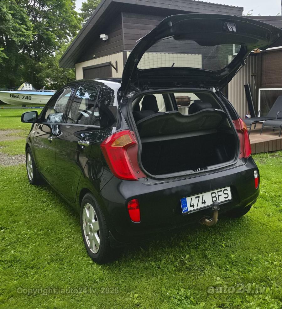 Melns Kia Picanto 2012 Jehvi, ar dzinēja tilpumu 1.20 L un nobraukumu 186 tūkst. km par 4000 €, foto 7 vietnē AUTOMOTO.COM.LV