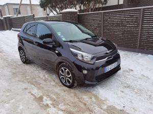 Black Kia Picanto 2017 in Kaunas, with an engine capacity of 1.25 L and mileage of 92 thousand km for 5500 €, photo  on AUTOMOTO.COM.LV