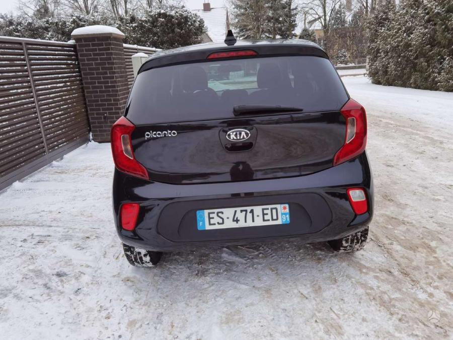 Black Kia Picanto 2017 in Kaunas, with an engine capacity of 1.25 L and mileage of 92 thousand km for 5500 €, photo 27 on AUTOMOTO.COM.LV