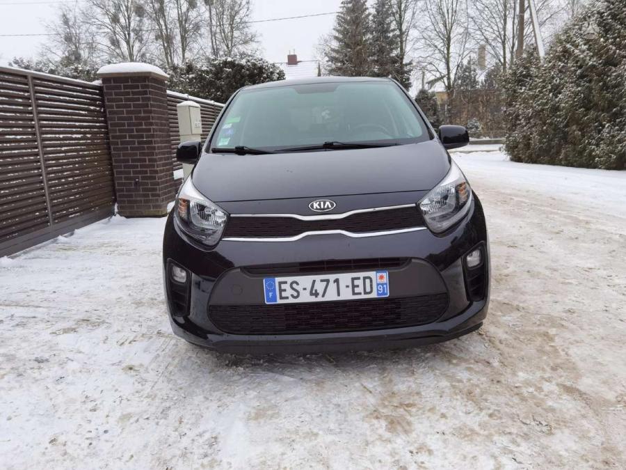 Black Kia Picanto 2017 in Kaunas, with an engine capacity of 1.25 L and mileage of 92 thousand km for 5500 €, photo 29 on AUTOMOTO.COM.LV
