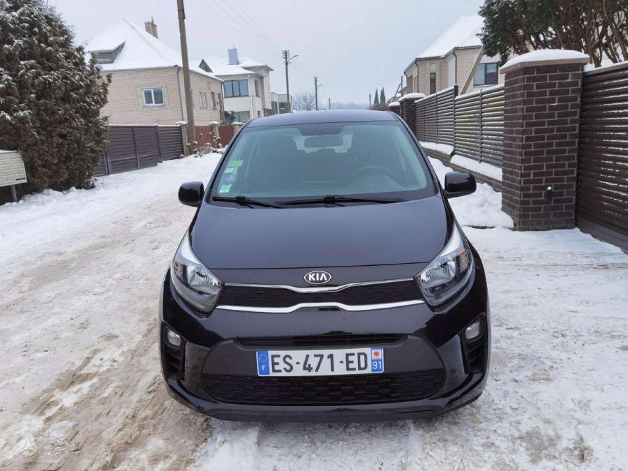 Black Kia Picanto 2017 in Kaunas, with an engine capacity of 1.25 L and mileage of 92 thousand km for 5500 €, photo 40 on AUTOMOTO.COM.LV