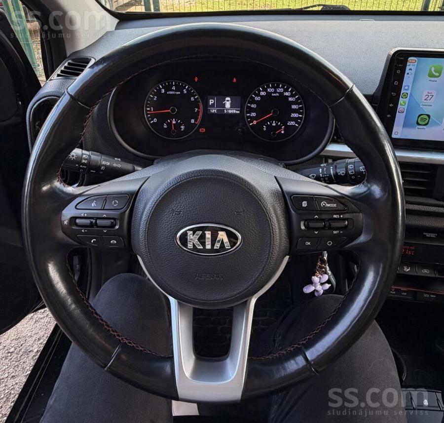 Melns Kia Picanto 2018 Tukums, ar dzinēja tilpumu 1.20 L un nobraukumu 52 tūkst. km par 9000 €, foto 13 vietnē AUTOMOTO.COM.LV