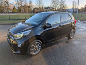 Black Kia Picanto 2020 in Kaunas, with an engine capacity of 1.20 L and mileage of 201 thousand km for 7400 €, photo 3 on AUTOMOTO.COM.LV