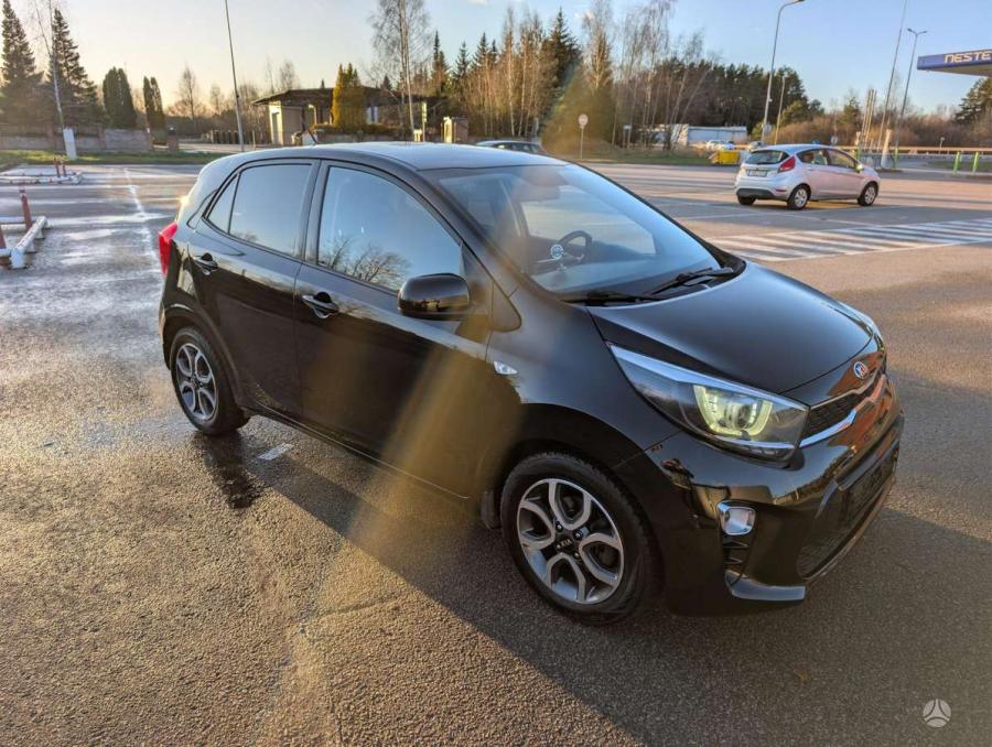 Black Kia Picanto 2020 in Kaunas, with an engine capacity of 1.20 L and mileage of 201 thousand km for 7400 €, photo 5 on AUTOMOTO.COM.LV