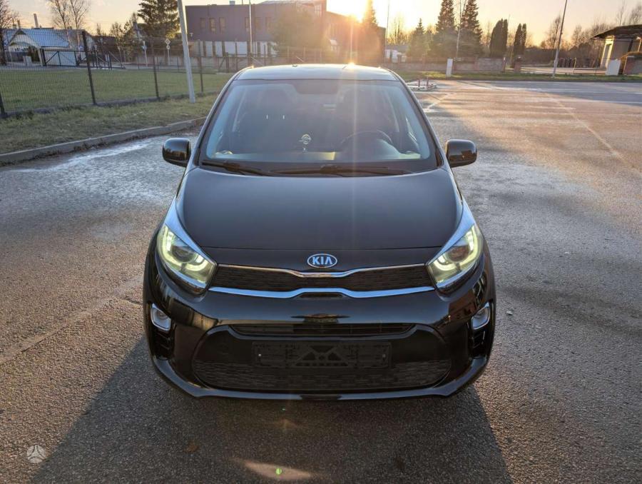 Black Kia Picanto 2020 in Kaunas, with an engine capacity of 1.20 L and mileage of 201 thousand km for 7400 €, photo 9 on AUTOMOTO.COM.LV