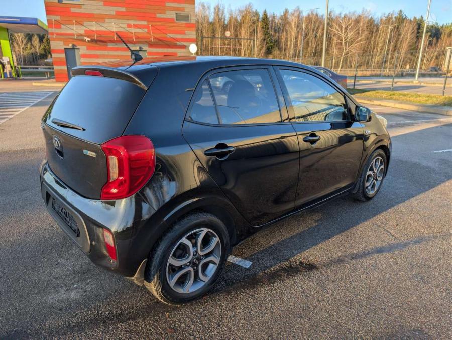 Black Kia Picanto 2020 in Kaunas, with an engine capacity of 1.20 L and mileage of 201 thousand km for 7400 €, photo 10 on AUTOMOTO.COM.LV