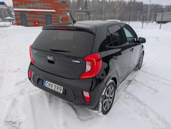Black Kia Picanto 2020 in Kaunas, with an engine capacity of 1.20 L and mileage of 201 thousand km for 7400 €, photo 8 on AUTOMOTO.COM.LV