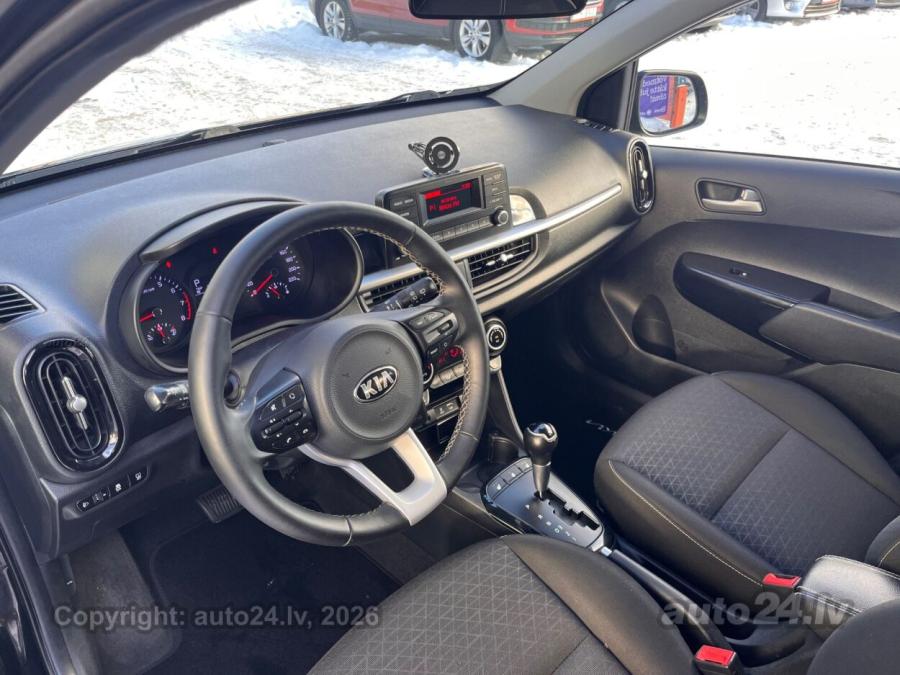 Black Kia Picanto 2020 in Tallinn, with an engine capacity of 1.20 L and mileage of 171 thousand km for 8490 €, photo 13 on AUTOMOTO.COM.LV