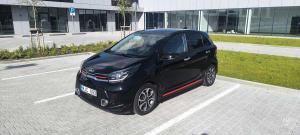 Black Kia Picanto 2022 in Vilnius, with an engine capacity of 1.20 L and mileage of 58 thousand km for 12800 €, photo  on AUTOMOTO.COM.LV