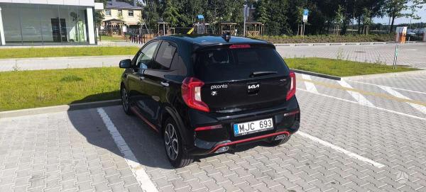 Black Kia Picanto 2022 in Vilnius, with an engine capacity of 1.20 L and mileage of 58 thousand km for 12800 €, photo 4 on AUTOMOTO.COM.LV