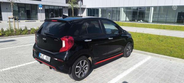 Black Kia Picanto 2022 in Vilnius, with an engine capacity of 1.20 L and mileage of 58 thousand km for 12800 €, photo 5 on AUTOMOTO.COM.LV