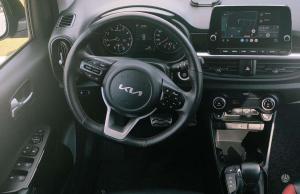 Black Kia Picanto 2022 in Vilnius, with an engine capacity of 1.20 L and mileage of 58 thousand km for 12800 €, photo 7 on AUTOMOTO.COM.LV