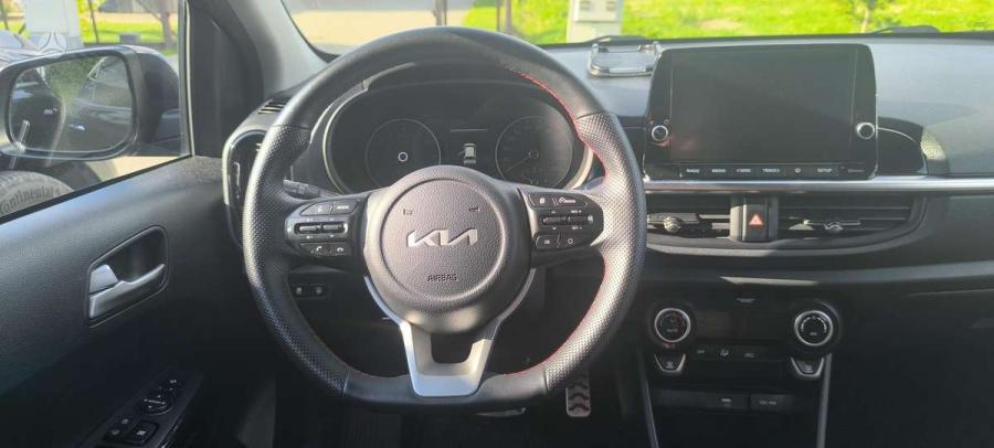 Black Kia Picanto 2022 in Vilnius, with an engine capacity of 1.20 L and mileage of 58 thousand km for 12800 €, photo 8 on AUTOMOTO.COM.LV