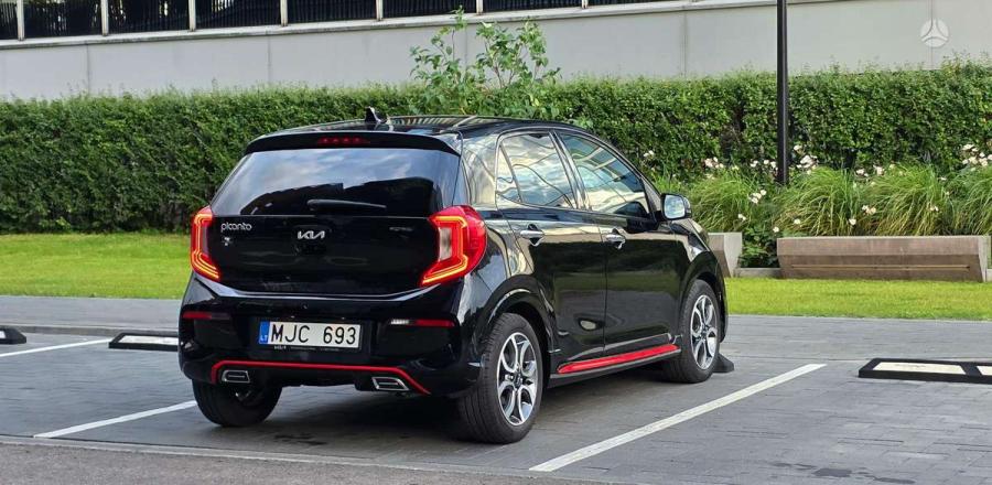 Черный Киа Пиканто 2022 в Вильнюс, объемом двигателя 1.20 л и пробегом 58 тыс. км за 14500 €, фото 9 на AUTOMOTO.COM.LV