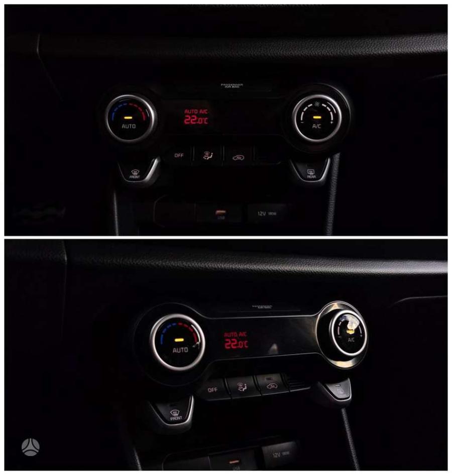 Black Kia Picanto 2022 in Vilnius, with an engine capacity of 1.20 L and mileage of 58 thousand km for 13900 €, photo 25 on AUTOMOTO.COM.LV