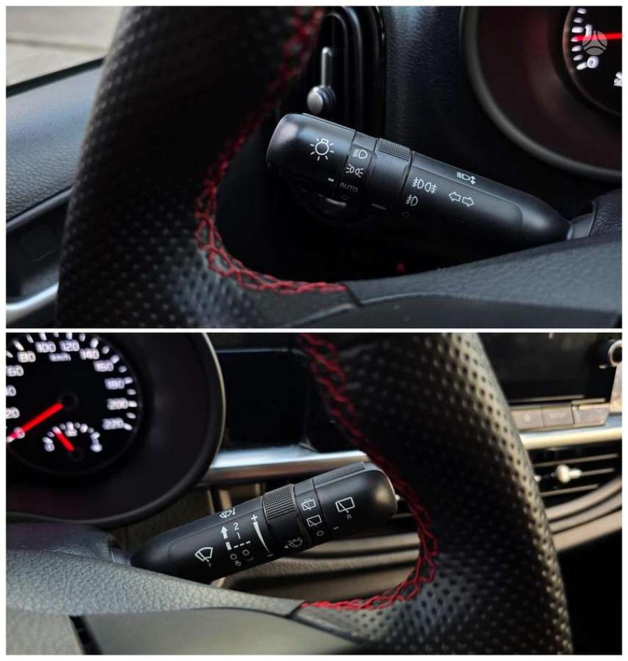 Black Kia Picanto 2022 in Vilnius, with an engine capacity of 1.20 L and mileage of 58 thousand km for 13900 €, photo 31 on AUTOMOTO.COM.LV