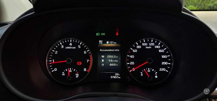 Black Kia Picanto 2022 in Vilnius, with an engine capacity of 1.20 L and mileage of 58 thousand km for 13900 €, photo 42 on AUTOMOTO.COM.LV