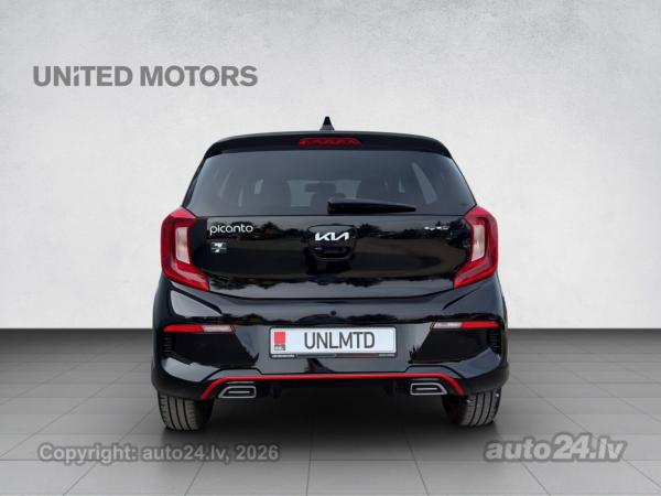 Black Kia Picanto 2023 in Johvi, with an engine capacity of 1.20 L and mileage of 35 thousand km for 13500 €, photo 5 on AUTOMOTO.COM.LV