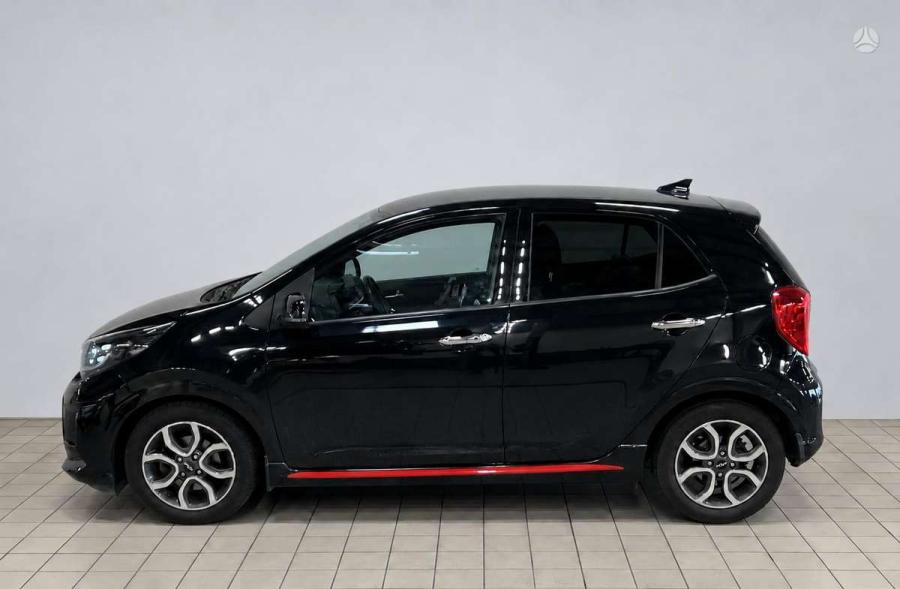 Black Kia Picanto 2023 in Kaunas, with an engine capacity of 1.20 L and mileage of 30 thousand km for 13900 €, photo 3 on AUTOMOTO.COM.LV