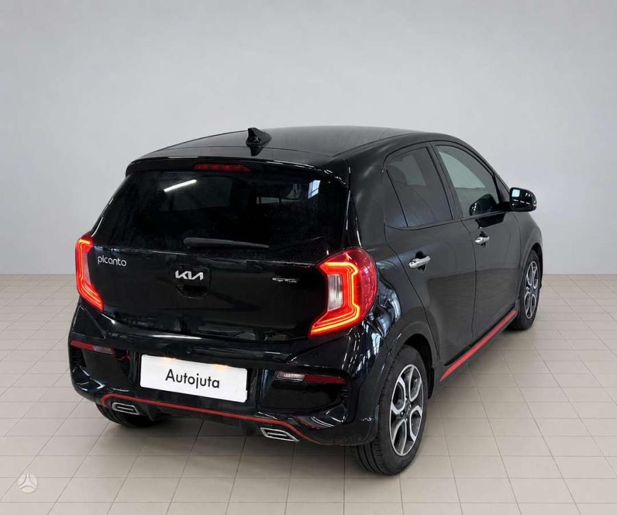 Black Kia Picanto 2023 in Kaunas, with an engine capacity of 1.20 L and mileage of 30 thousand km for 13900 €, photo 5 on AUTOMOTO.COM.LV
